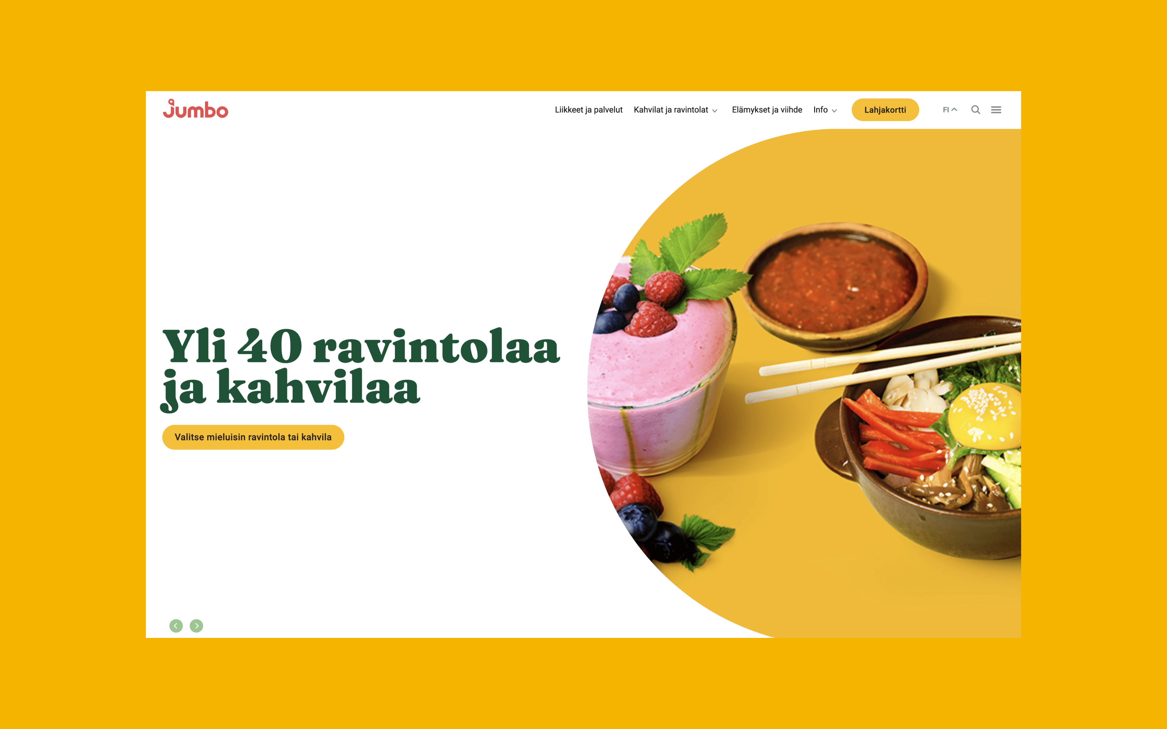 The New Website And Intranet of Jumbo, Finland’s Largest Shopping ...